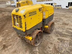 SOLD - 2017 WACKER RTKX-SC3 WALK BEHIND TRENCH COMPACTOR SN: 24382290 ...