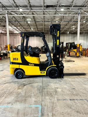 SOLD - 2017 Yale GC080VX Lot No. 46 Construction with 7,111 Hrs ...