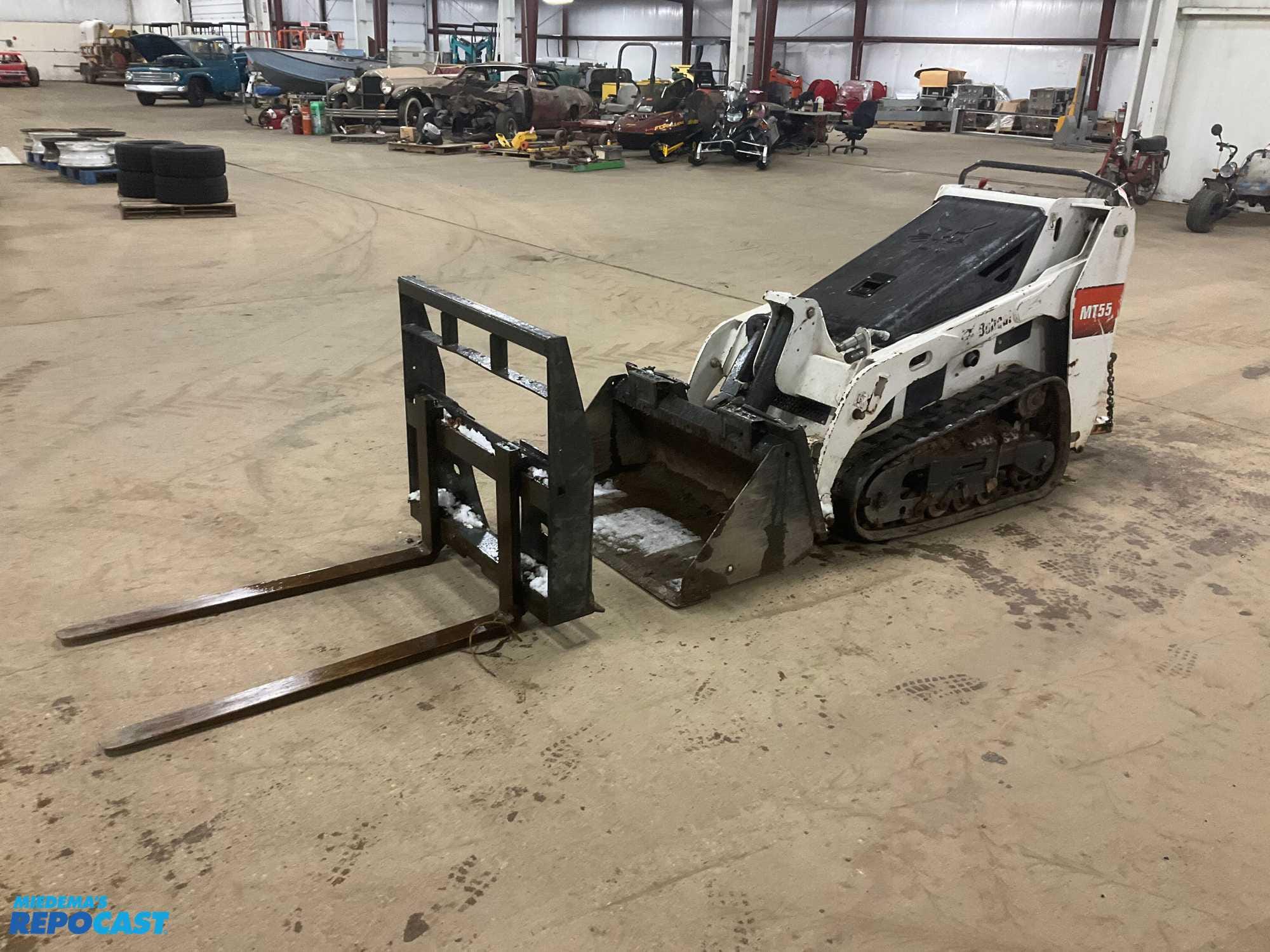 SOLD - 2018 Bobcat MT55 Construction with 1,258 Hrs | Tractor Zoom