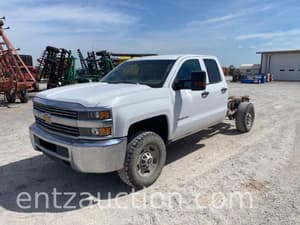 SOLD - 2018 CHEVY 2500 HD CAB & CHASSIS, 4X4, 4 DOOR, Other Equipment ...