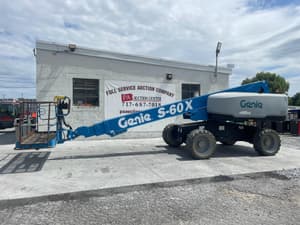 SOLD - 2018 Genie S-60X Lot No. 162 Construction with 4,521 Hrs ...