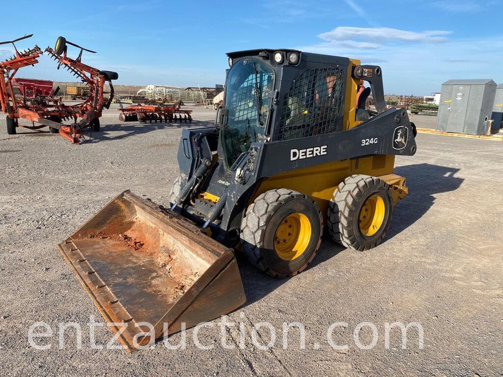 2018 John Deere 324G Construction Skid Steers for Sale | Tractor Zoom