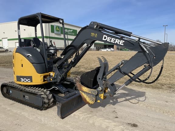 2018 John Deere 30G Construction Compact Excavators for Sale | Tractor Zoom