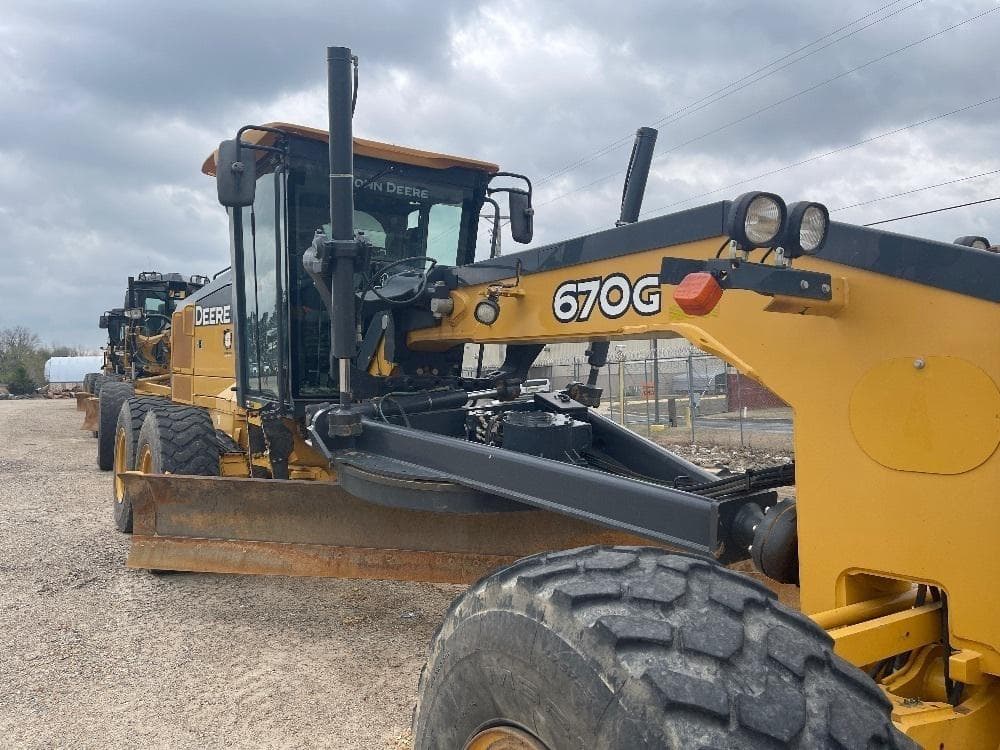 2018 John Deere 670G Construction Motor Graders for Sale | Tractor Zoom