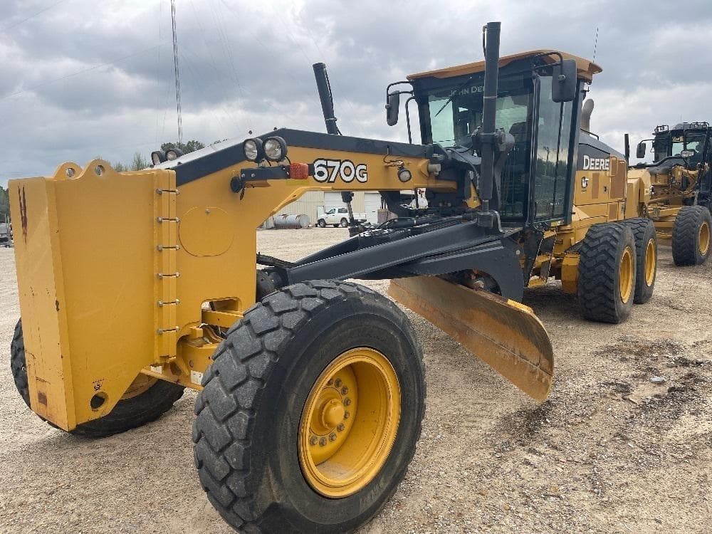 2018 John Deere 670G Construction Motor Graders for Sale | Tractor Zoom