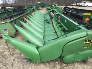 SOLD - 2018 John Deere 712C Stock No. A0006975 Harvesting with 12 Rows ...