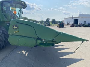 SOLD - 2018 John Deere 712C Stock No. 1121010 Harvesting with 12 Rows ...