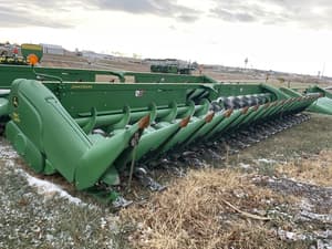 SOLD - 2018 John Deere 718C Stock No. 410752 Harvesting with 18 Rows ...