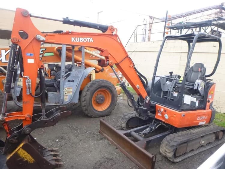 2018 Kubota U35-4 Construction Compact Excavators for Sale | Tractor Zoom