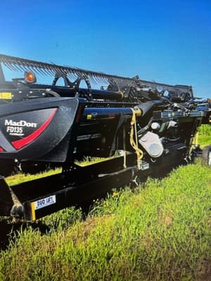 SOLD - 2018 MacDon FD135 Stock No. 340774 Harvesting with 35 ft ...