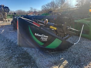 SOLD - 2018 MacDon FD140 Stock No. 202283 Harvesting with 40 ft ...