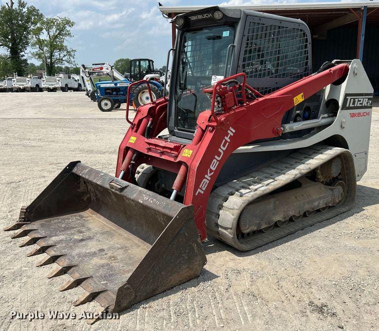 SOLD - 2018 Takeuchi TL12R2 tracked skid steer loader Construction with ...