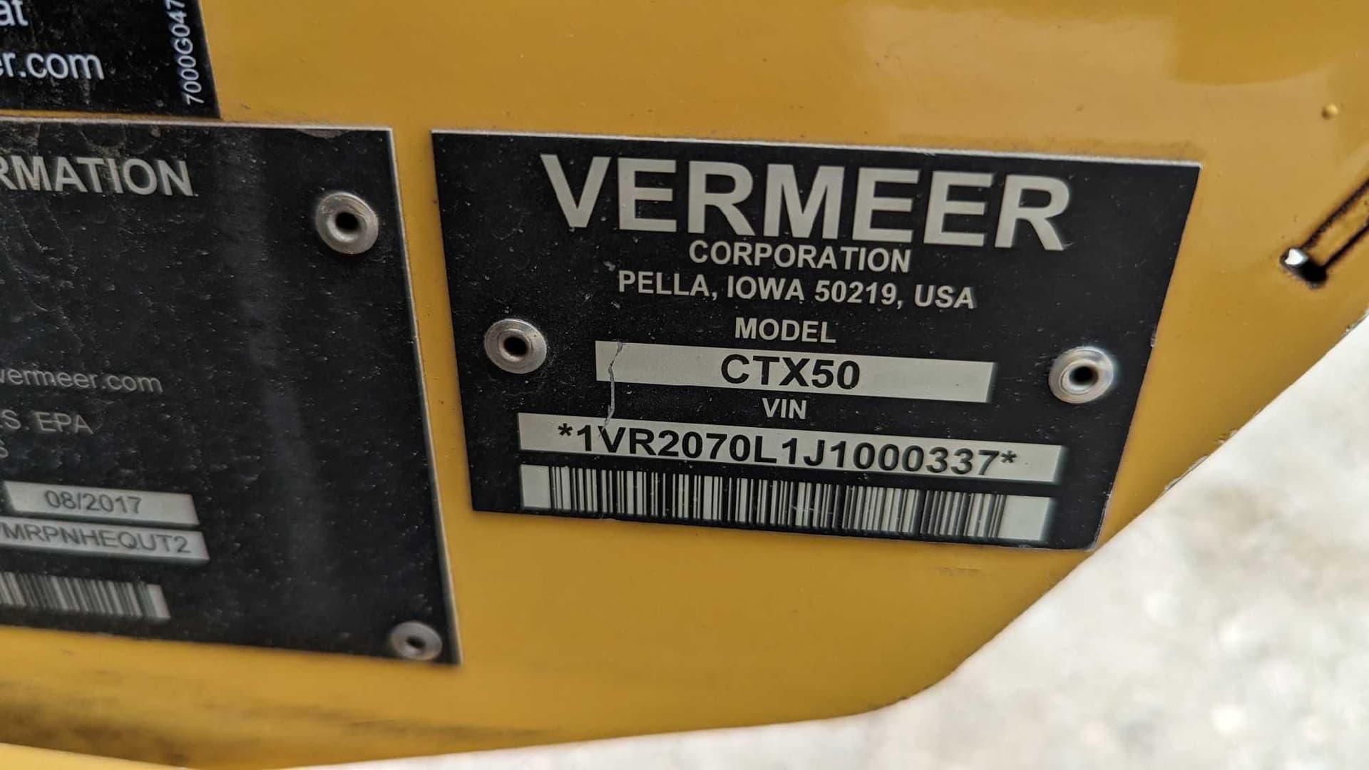 2018 Vermeer CTX50 Construction Skid Steers for Sale | Tractor Zoom