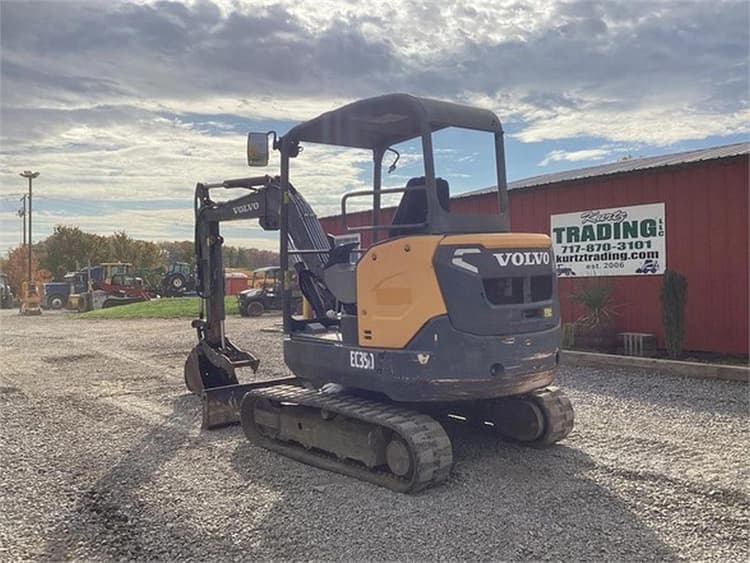 2018 Volvo EC35D Construction Compact Excavators for Sale | Tractor Zoom