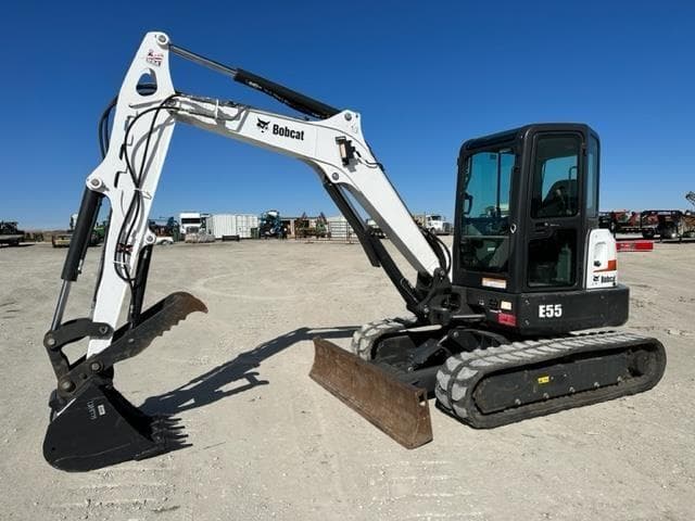2019 Bobcat E55 Construction Compact Excavators for Sale | Tractor Zoom
