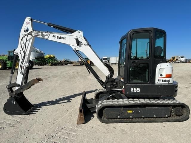 2019 Bobcat E55 Construction Compact Excavators for Sale | Tractor Zoom