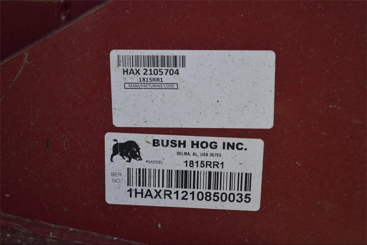 2019 Bush Hog 1815 Hay and Forage Mowers - Batwing for Sale | Tractor Zoom