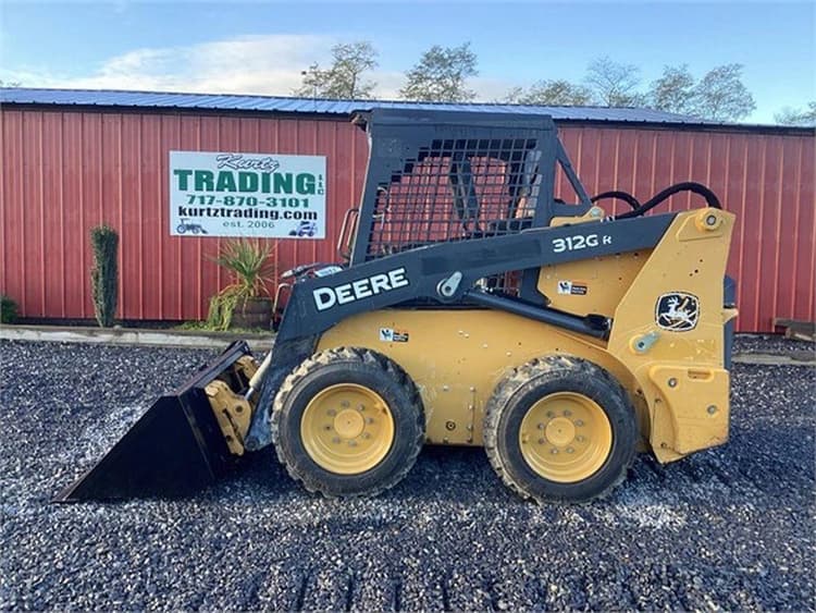 SOLD - 2019 John Deere 312GR Construction Skid Steers | Tractor Zoom