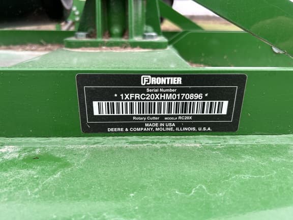 2019 Frontier RC2060 Hay and Forage Mowers - Rotary for Sale | Tractor Zoom