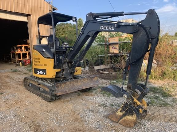 2019 John Deere 26G Construction Compact Excavators for Sale | Tractor Zoom