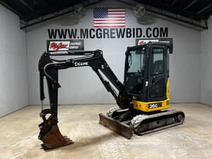 SOLD - 2019 John Deere 26G Lot No. 661M Construction with 1,323 Hrs ...