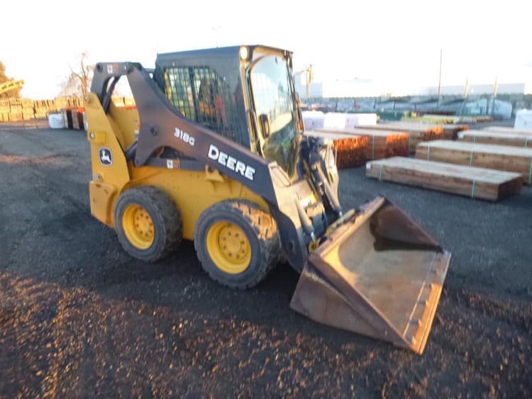2019 John Deere 318G Construction Skid Steers for Sale | Tractor Zoom