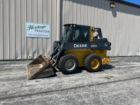 2019 John Deere 324G Construction Skid Steers for Sale | Tractor Zoom