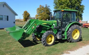 SOLD - 2019 John Deere 5100E Lot No. 6102475 Tractors with 316 Hrs ...
