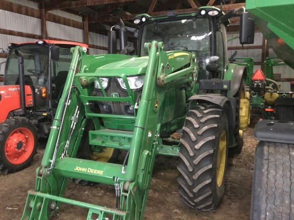 2019 John Deere 6155R Tractors 100 to 174 HP for Sale | Tractor Zoom