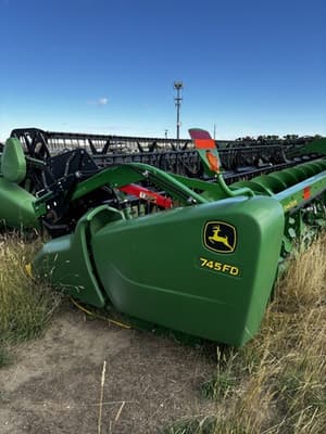 2019 John Deere 745FD Stock No. 88919 Harvesting For Sale with 45 ft ...