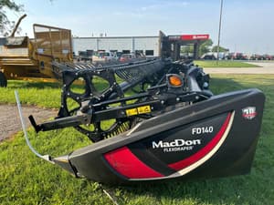 SOLD - 2019 MacDon FD140 Stock No. 201368 Harvesting with 40 ft ...