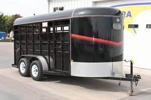 SOLD - 2019 S&S Dura Line Stock Trailer Ag Trailers with 15 Ft ...