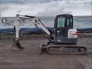 SOLD - 2020 Bobcat E45 Lot No. 638 Construction with 820 Hrs | Tractor Zoom