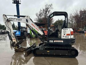 SOLD - 2020 Bobcat E55 Stock No. 15762 Construction with 1,750 Hrs ...