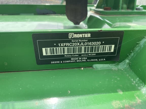 2020 Frontier RC2072 Hay and Forage Mowers - Rotary for Sale | Tractor Zoom