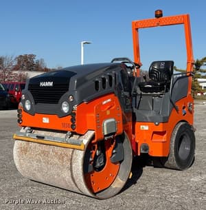 2020 Hamm HD14i Lot No. EM6179 Construction For Sale with 248 Hrs ...