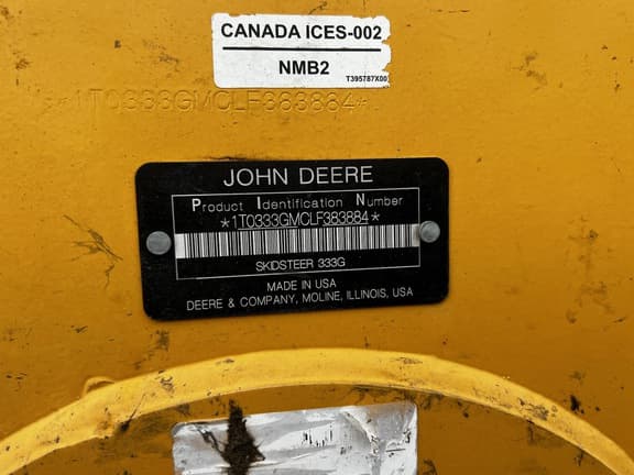 2020 John Deere 333G Construction Compact Track Loaders for Sale ...