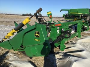 SOLD - 2020 John Deere 708C Stock No. 822249 Harvesting with 8 Rows ...