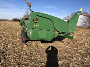 SOLD - 2020 John Deere 718C Stock No. 319496 Harvesting with 18 Rows ...