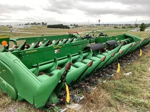 SOLD - 2020 John Deere 718C Stock No. 394438 Harvesting with 18 Rows ...