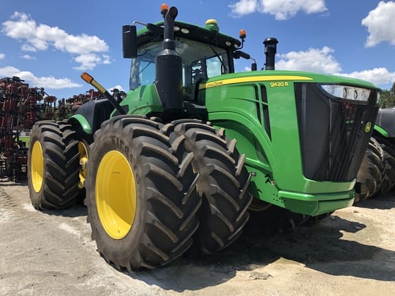 SOLD - 2020 John Deere 9420R Tractors 300 to 424 HP | Tractor Zoom
