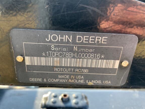 2020 John Deere RC78B Other Equipment Skid Steer Attachments for Sale ...