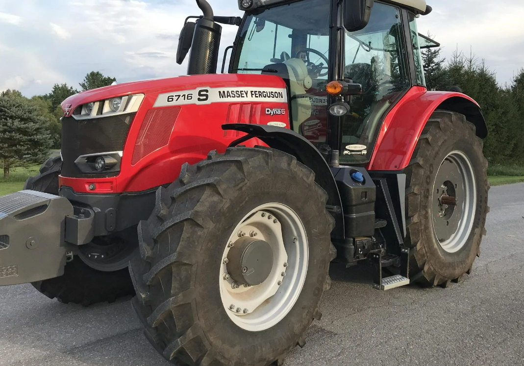 SOLD - 2020 Massey Ferguson 6716S Tractors with 90 Hrs | Tractor Zoom