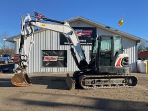SOLD - 2021 Bobcat E85 Lot No. 703P Construction with 2,722 Hrs ...