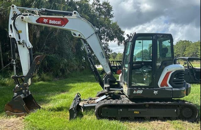 2021 Bobcat E88 Lot No. 3624 Construction For Sale with 791 Hrs ...