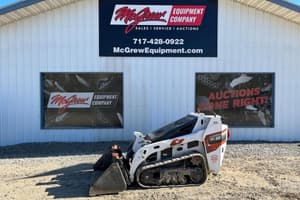SOLD - 2021 Bobcat MT55 Walk Behind Skid Steer Loader Construction with ...