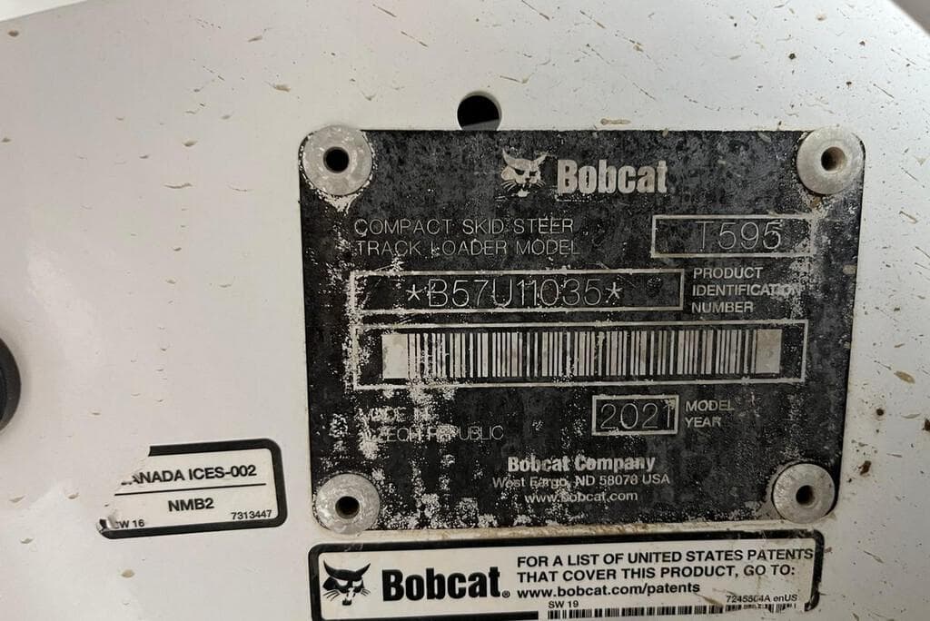2021 Bobcat T595 Construction Compact Track Loaders for Sale | Tractor Zoom