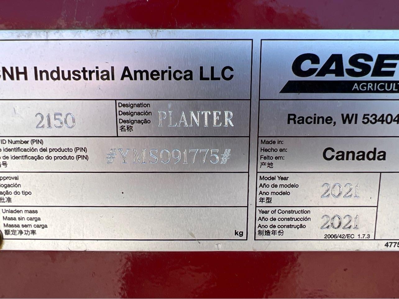 2021 Case IH 2150 Planting Planters for Sale | Tractor Zoom