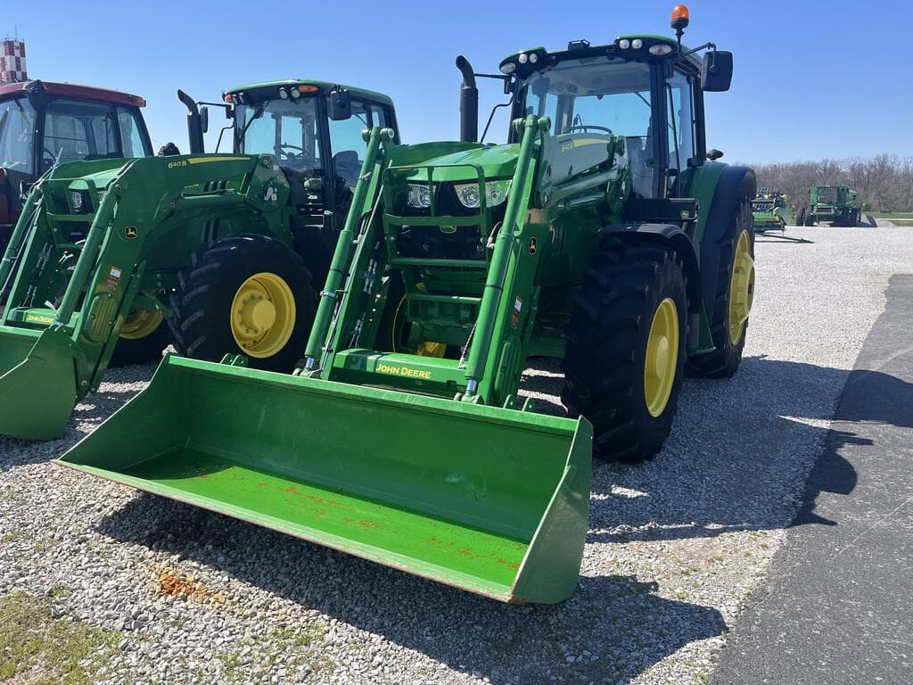 2021 John Deere 6155M Tractors 100 to 174 HP for Sale | Tractor Zoom