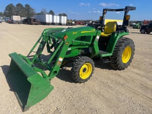 SOLD - 2021 John Deere 3025E Tractor w/ 300E Loader Tractors with 227 ...